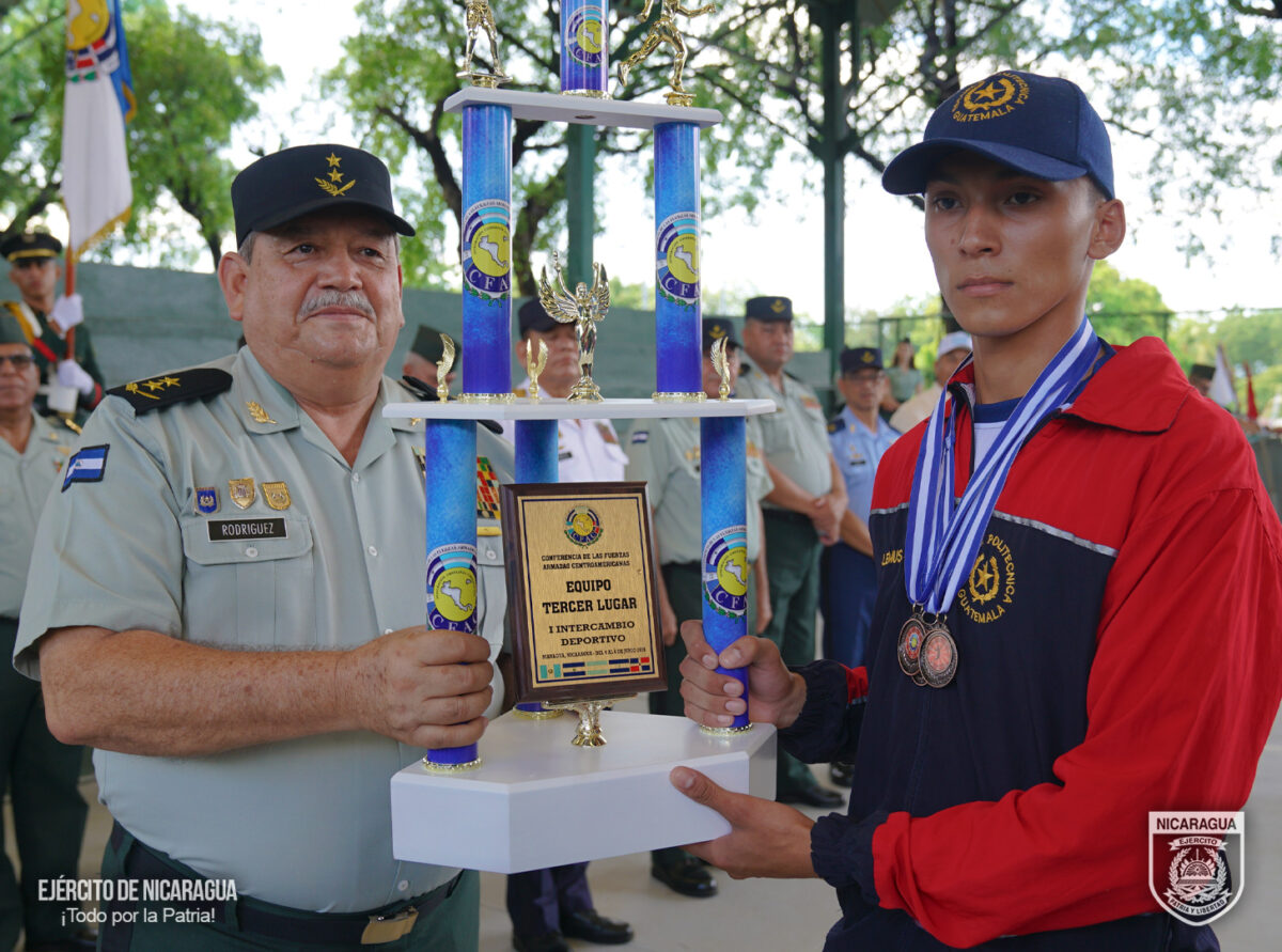 Concluye evento deportivo entre oficiales de ejércitos miembros de CFAC ...