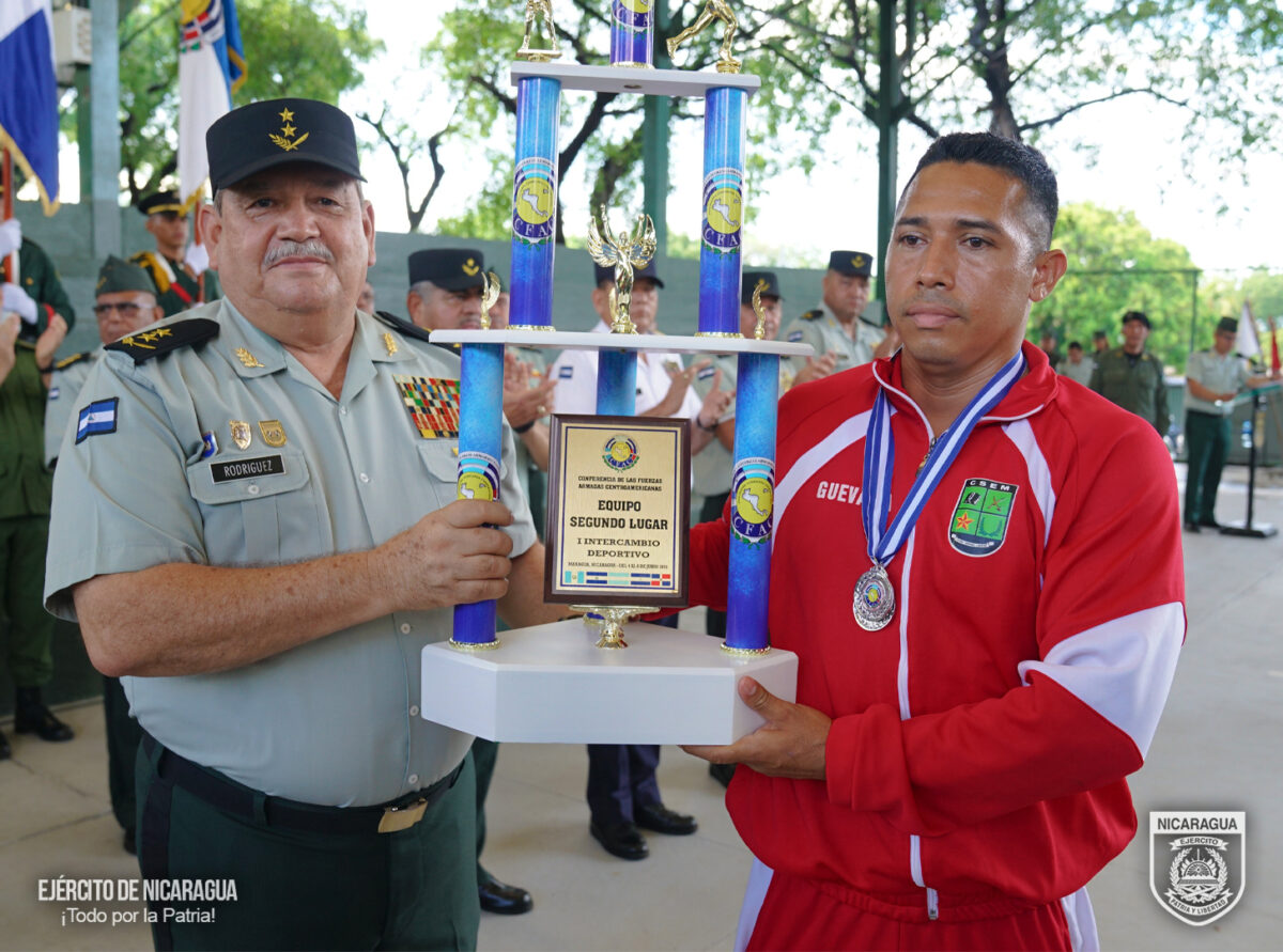 Concluye evento deportivo entre oficiales de ejércitos miembros de CFAC ...