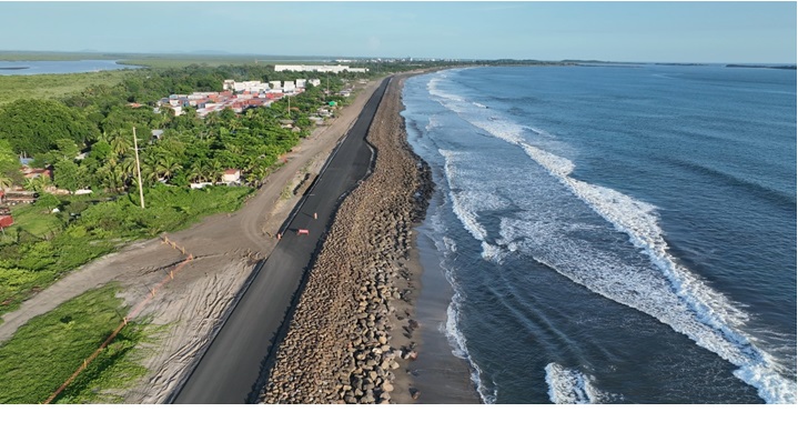 Avanza construcción del dique y circunvalación en Corinto - Radio La ...